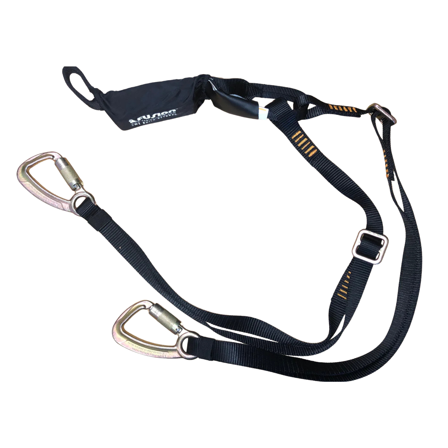 Adjustable Y-Lanyard With Shock Absorbing Lanyard – Nature Outfitters